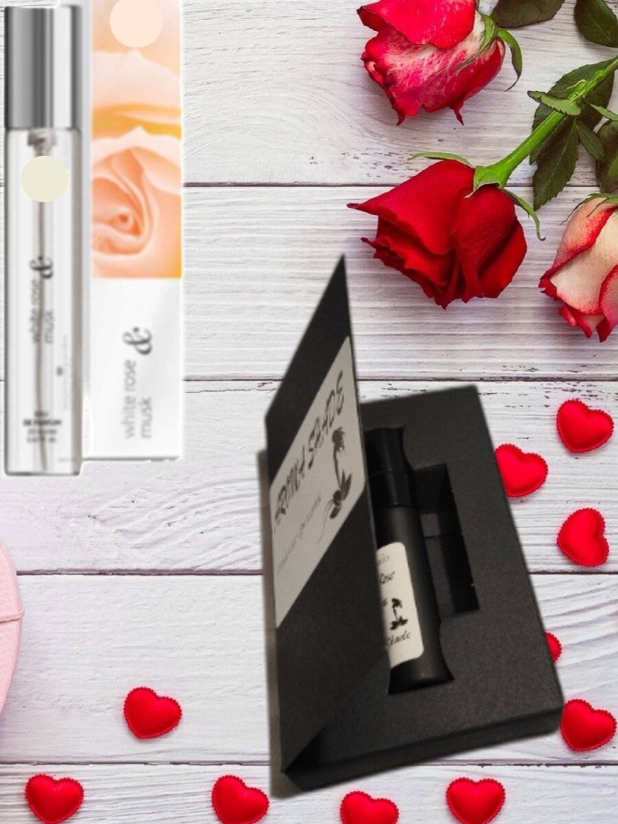 Парфюмерная вода White Rose & Musk для женщин, 5мл