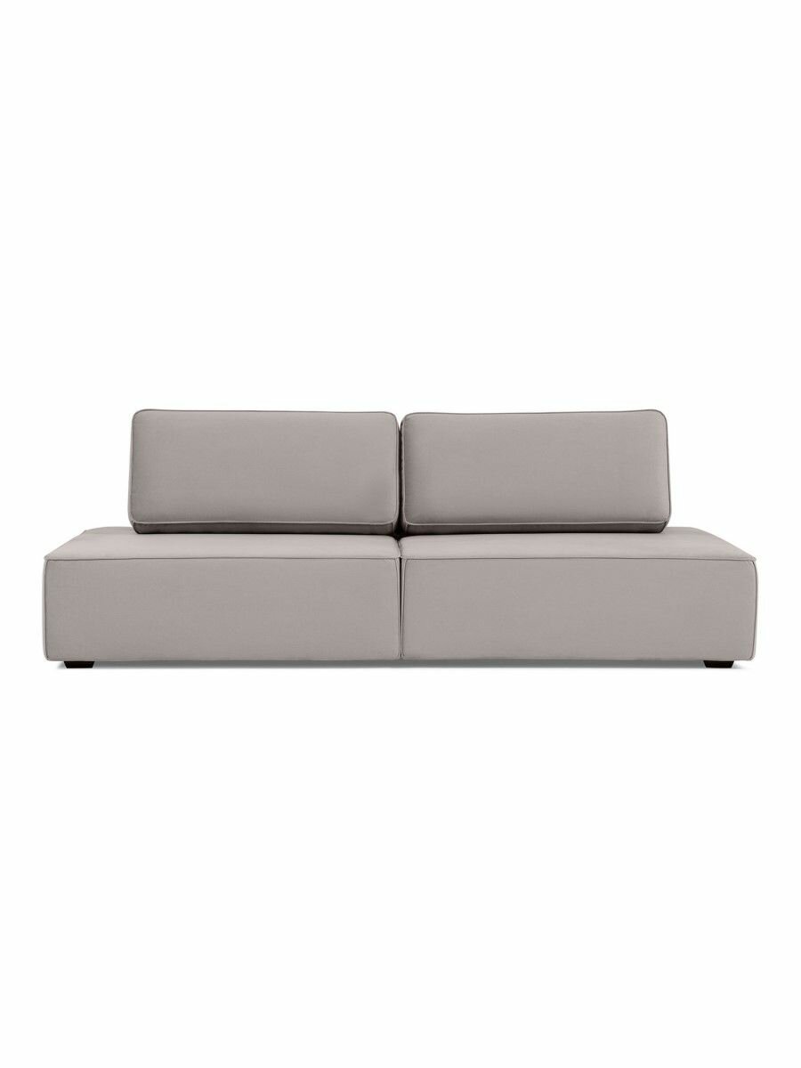 Диван-кровать Askona (Аскона) Ральф-2х секц без подлокотников -Тк. Casanova Grey