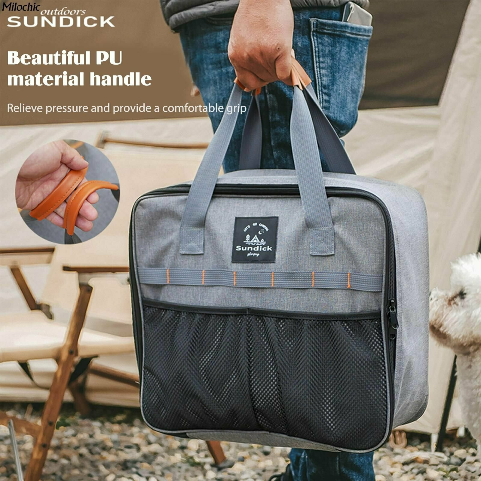 Сумка для хранения газового баллона кассетной плиты; принадлежности для кемпинга на открытом воздухе