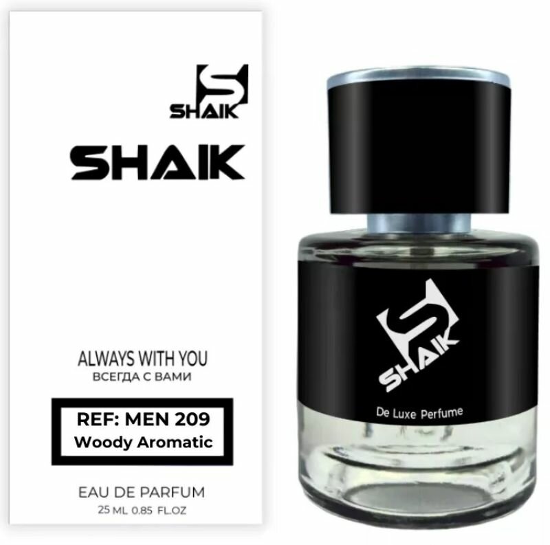 Парфюмерная вода Shaik №209 , 25 мл мужские