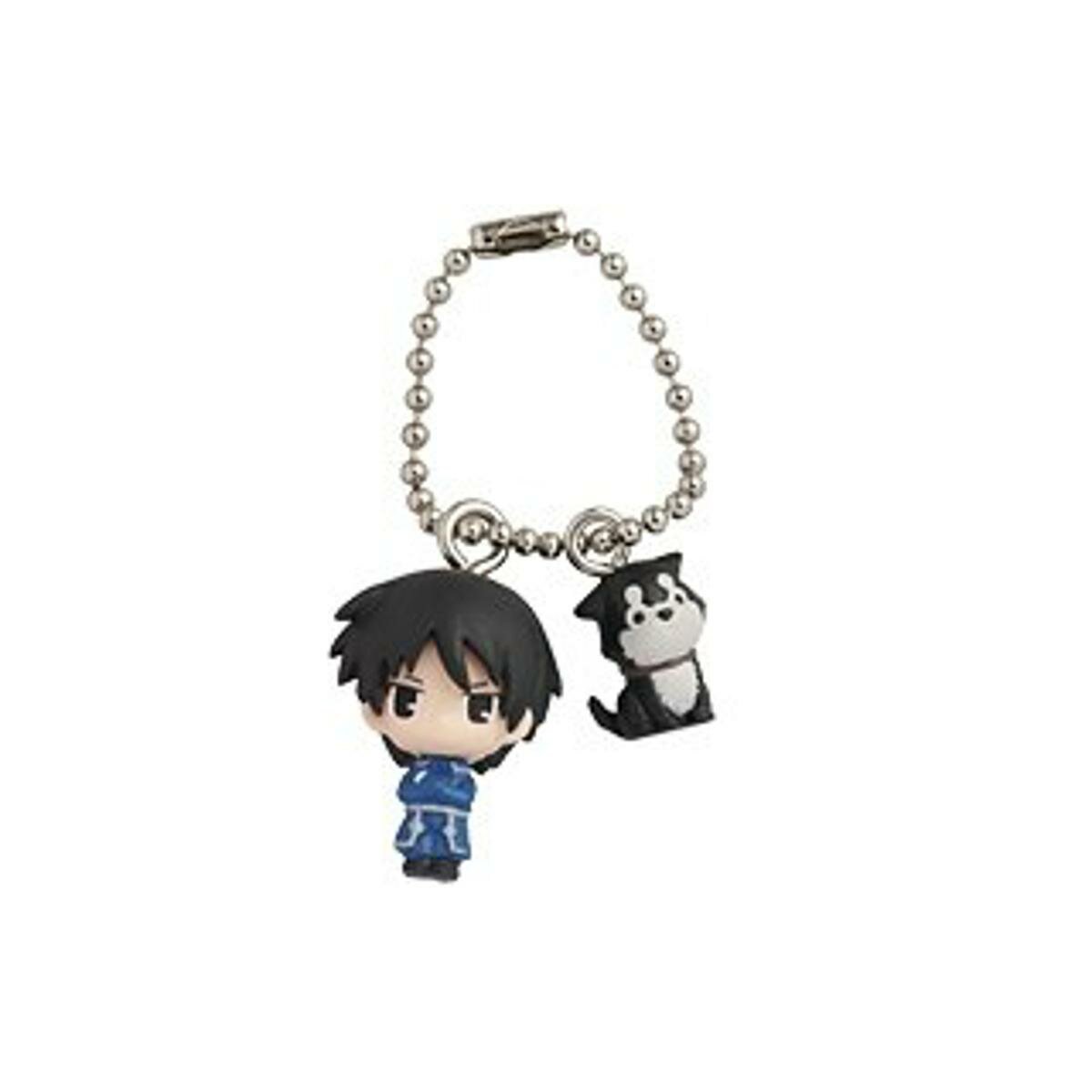 Оригинальная японская аниме-фигурка Fullmetal Alchemist Roy Mustang Q-версия экшн-фигурки брелок