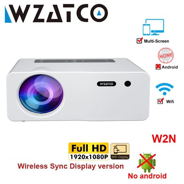 WZATCO W1 4K Проектор, W1N