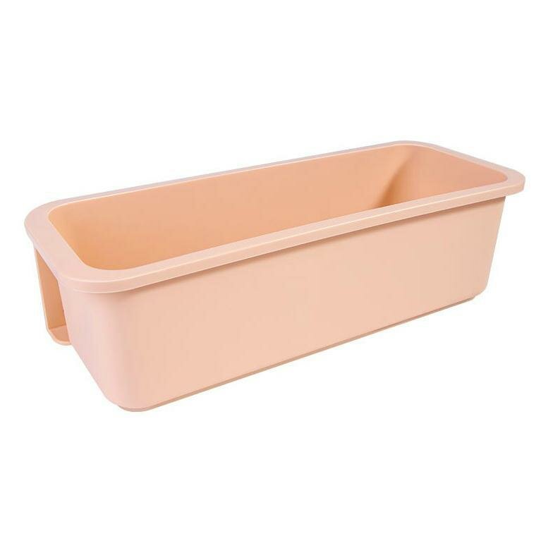 Выдвижной ящик, для хранения, бесшовный, настенный, без гвоздей, розовый, 38.6x14.5x11 см