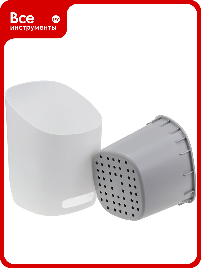 Сушилка для столовых приборов IDEA изли белый, М 1159 Белый, из высококачественного, и внешний вид