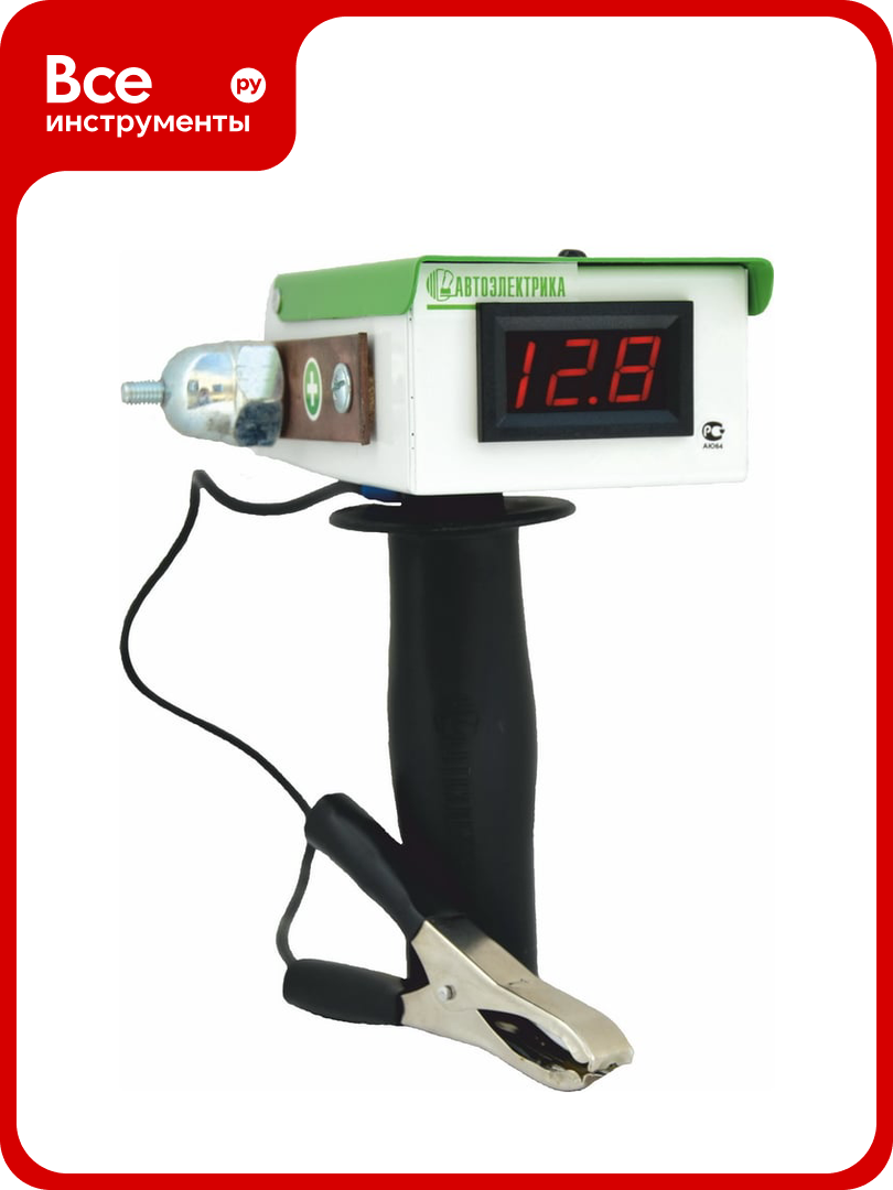 Нагрузочно-диагностическая вилка автоэлектрика Н-2001 mini 12 V, нагрузка 100 А, АКБ: 6-190а/ч, стартерные 787