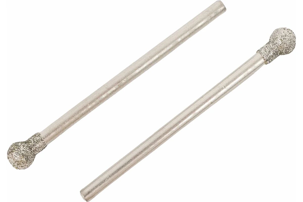 Gigant мини-шарошки алмазные, d 4,0x3,2мм, длина 38мм, 2шт GMCDS4-2, для металлов и камня