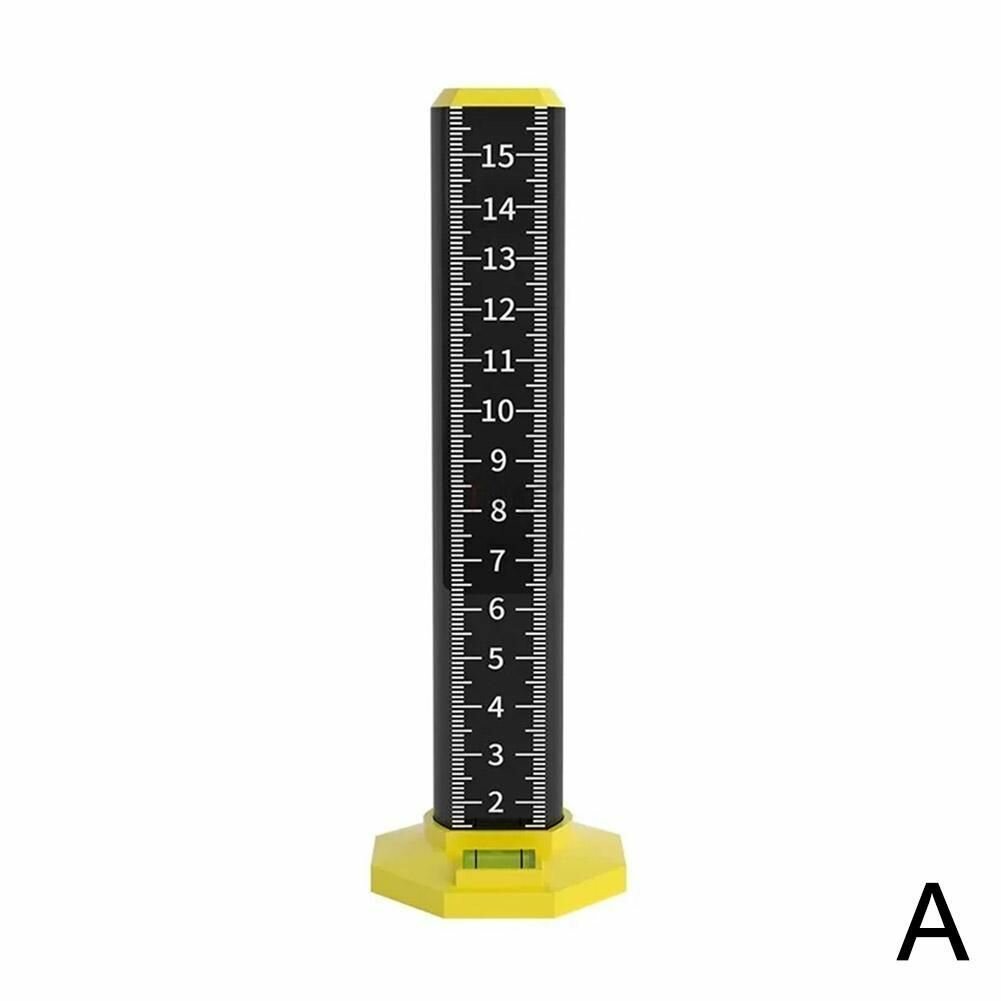 Контурный уровень с магнитом, черный алюминий + ABS - высокая точность, устойчивость для укладки плитки