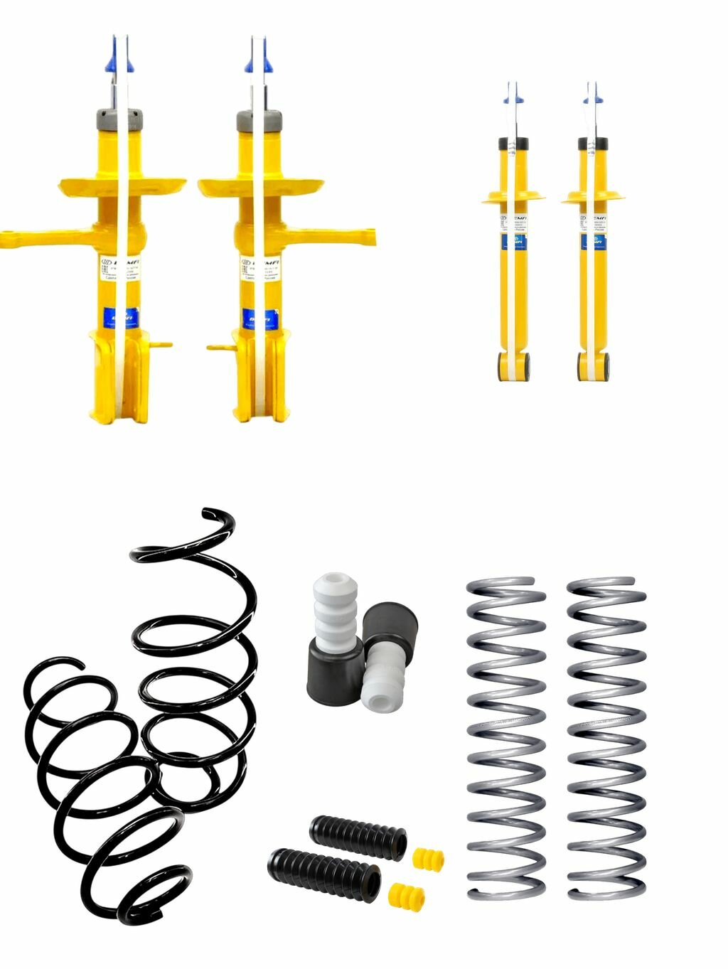 Без опор комплект стоек DEMFI ваз Приора 2172 "драйв"- Артикул: BND-780077-353-2172 - Производитель: Россия