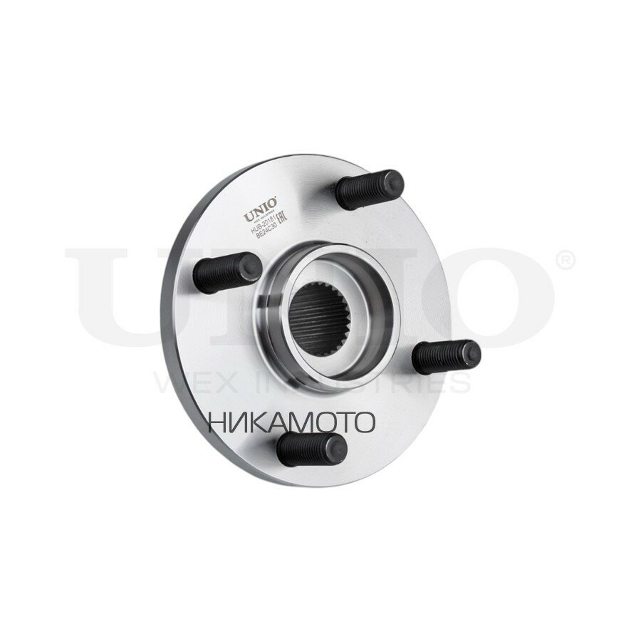UNIO HUB-20181 Ступица передняя (без ABS) Toyota Corolla (E120) 01-, Prius (XW10) 00-