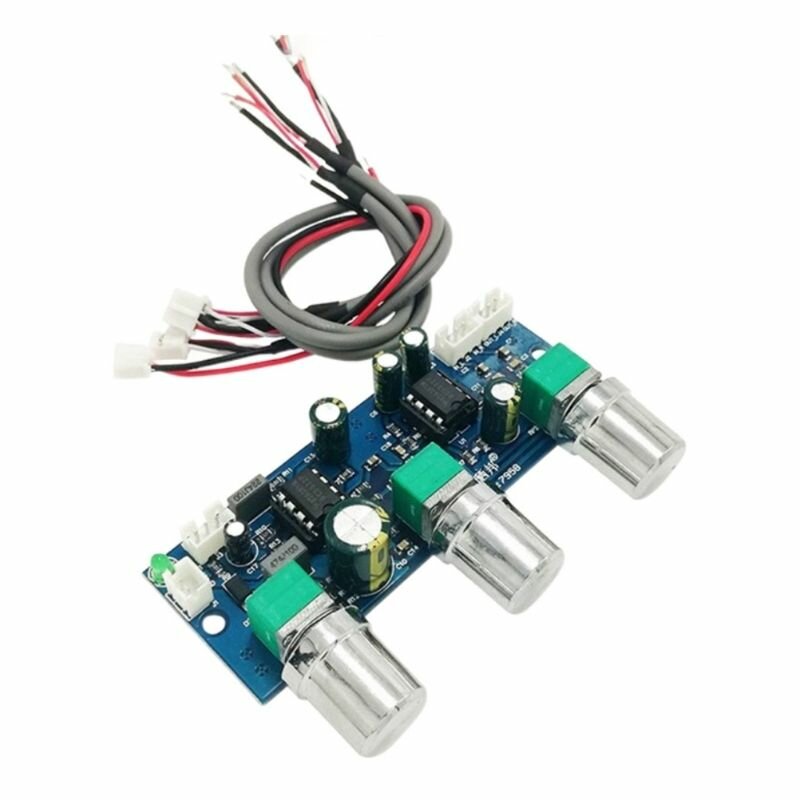 NE5532 Предусилитель 2.1CH с Тонрегуляцией и Субфильтром