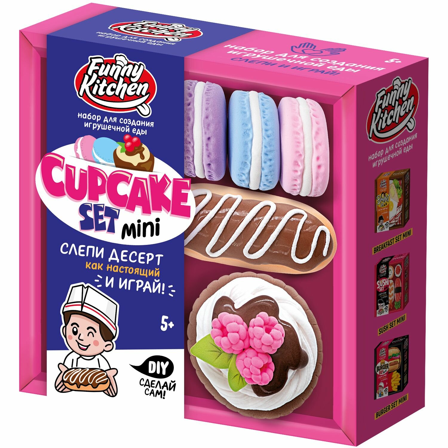 Масса для лепки Funny Kitchen Dessert set