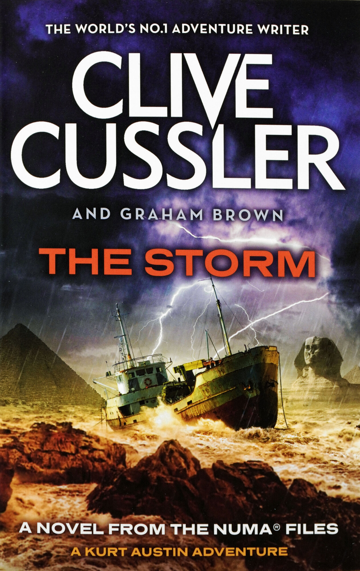 Clive Cussler - The Storm | Клайв Касслер - Шторм (книга на английском языке)