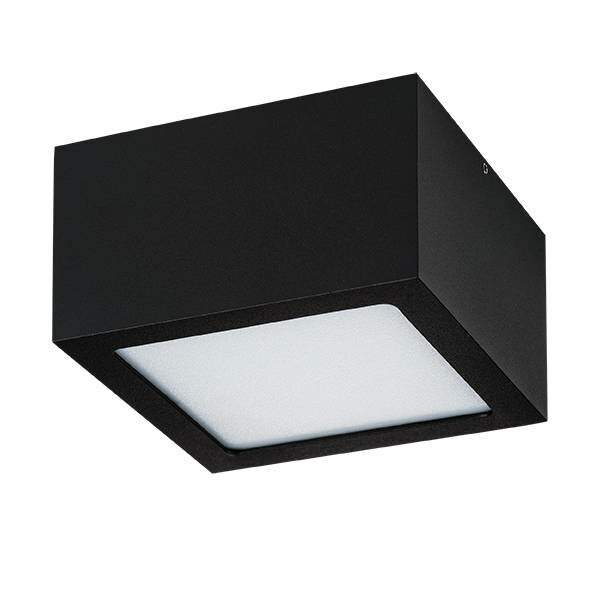380273 Светильник ZOLLA QUAD LED-SQ 8W 640LM черный 3000K IP65
