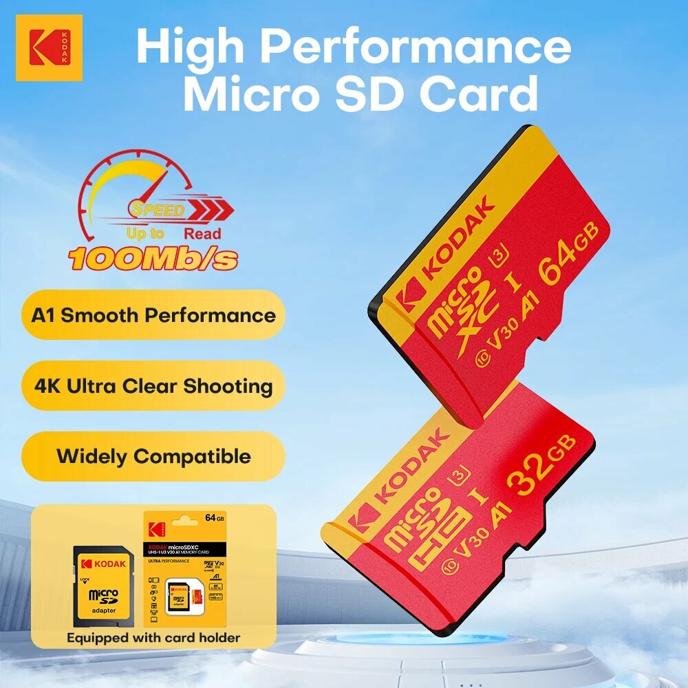 Micro SD карта Kodak 64GB