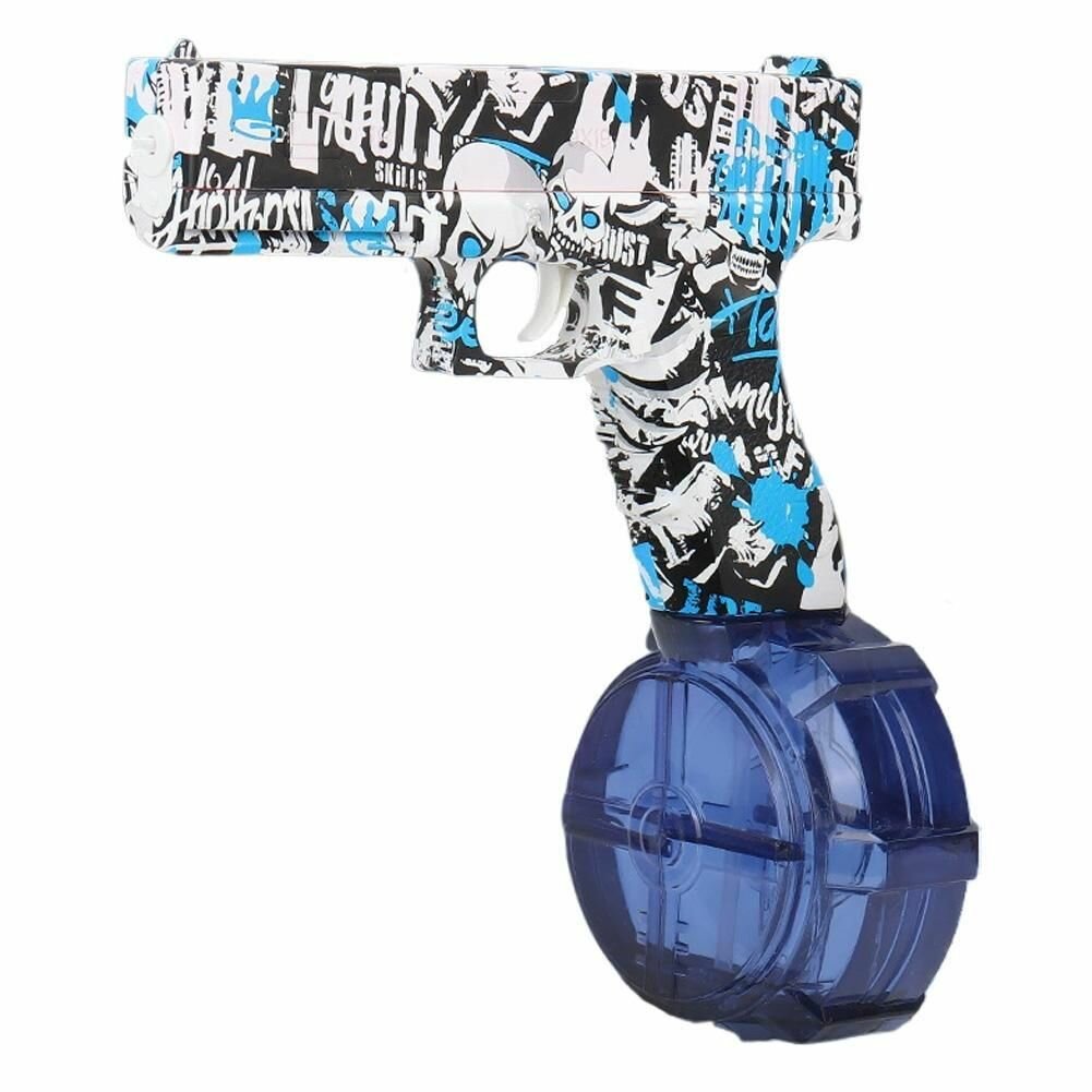 Водный пистолет электрический детский бластер водяной глок на аккумуляторе