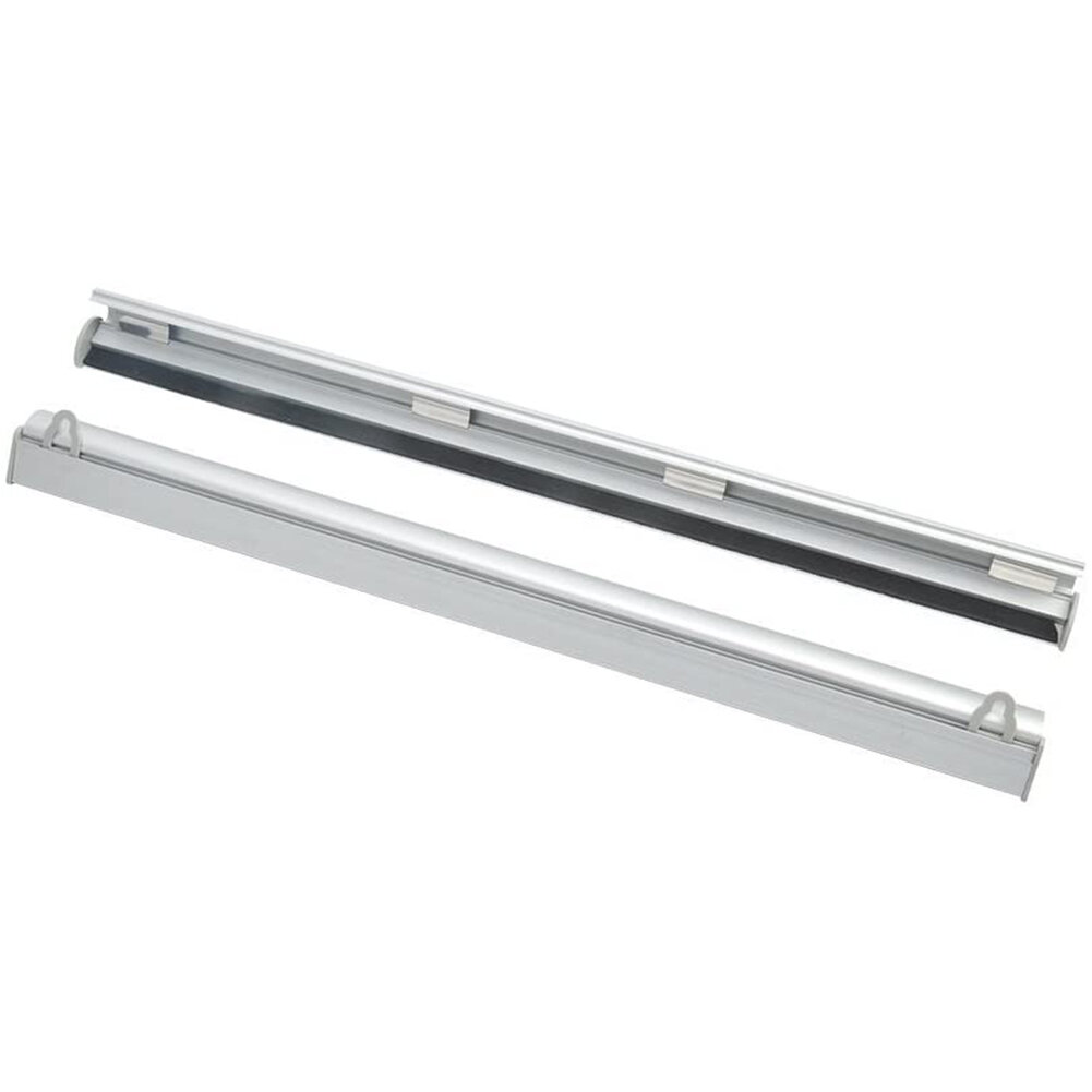 Комплект подвесных реек для плакатов из алюминиевого сплава с двумя осями для выставок.