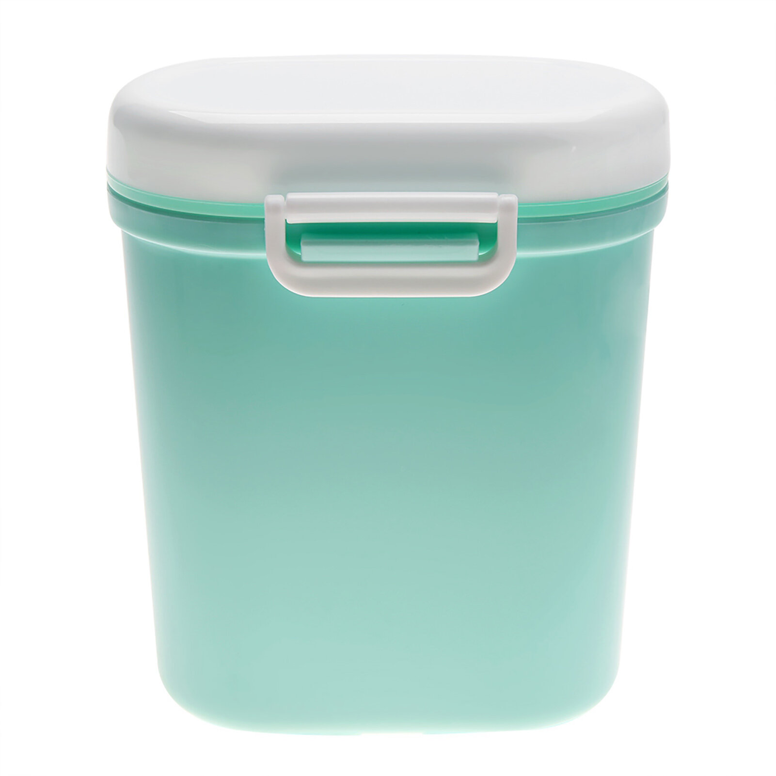 Портативный дозатор для детского сухого молока, большой контейнер для хранения детского питания, фруктовые конфеты, зеленый, простой в использовании и переноске