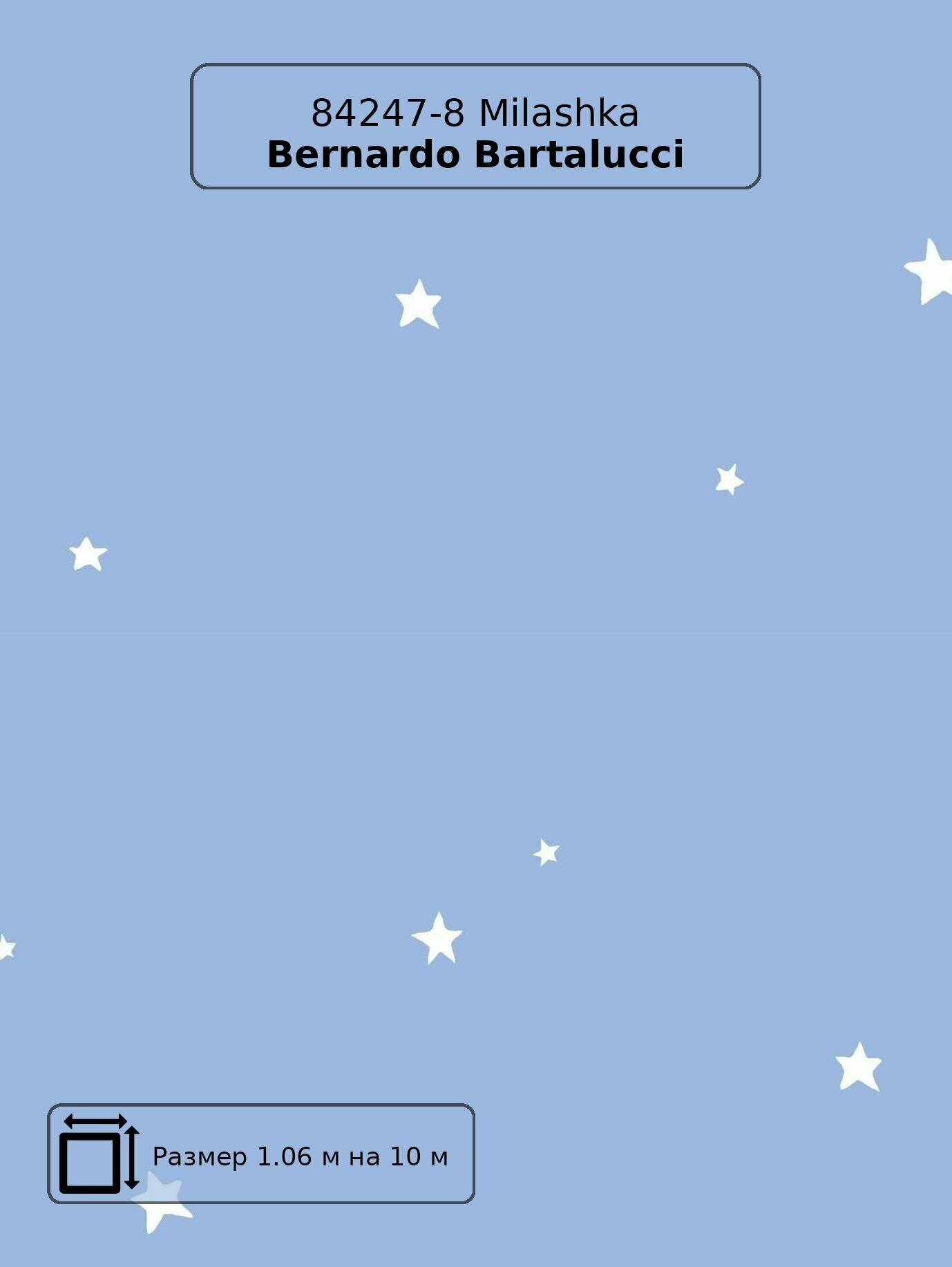 Обои 84247-8 The Best Bernardo Bartalucci - итальянские, флизелиновые, голубые, с абстракцией, современный, длина.