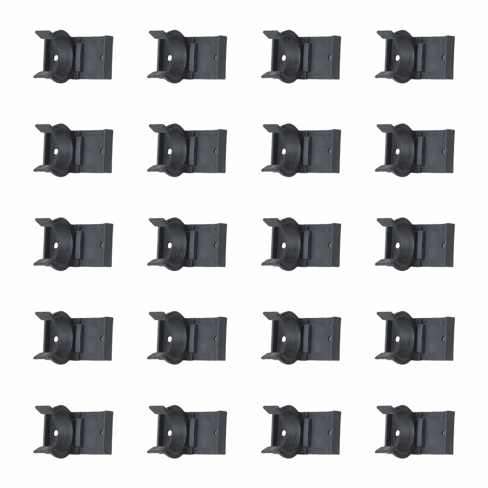 20 шт Пластиковые клипсы для мебельных ножек регулируемые плинтуса