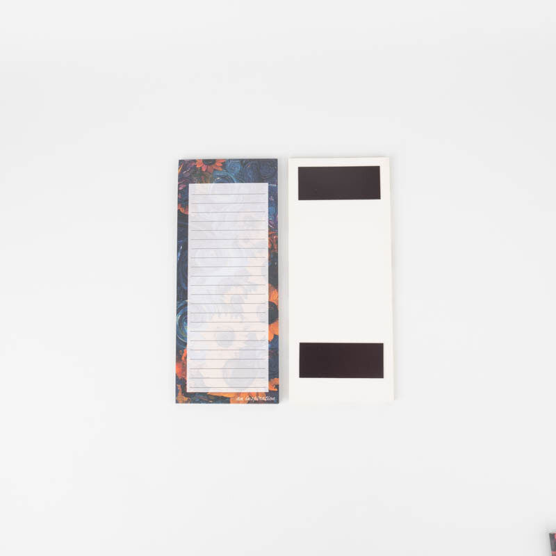 Магнитная записная книжка "Звездное небо", отрывная, ежедневник, 100 листов