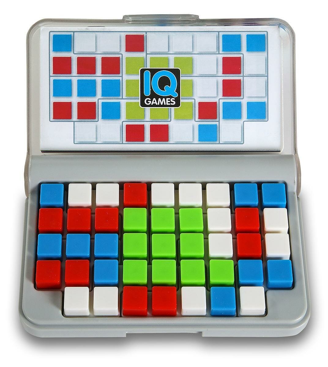 Развивающая игрушка IQ Games, 120 заданий, пластиковые фишки, 9,8х3,0х14,5 см