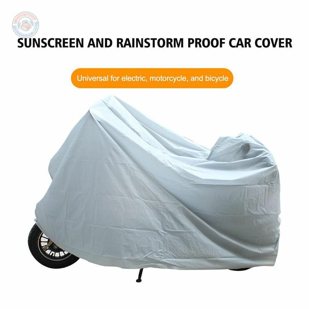 Универсальный водонепроницаемый чехол для мотоцикла, велосипеда и скутера — защитный тент от дождя, пыли и солнца