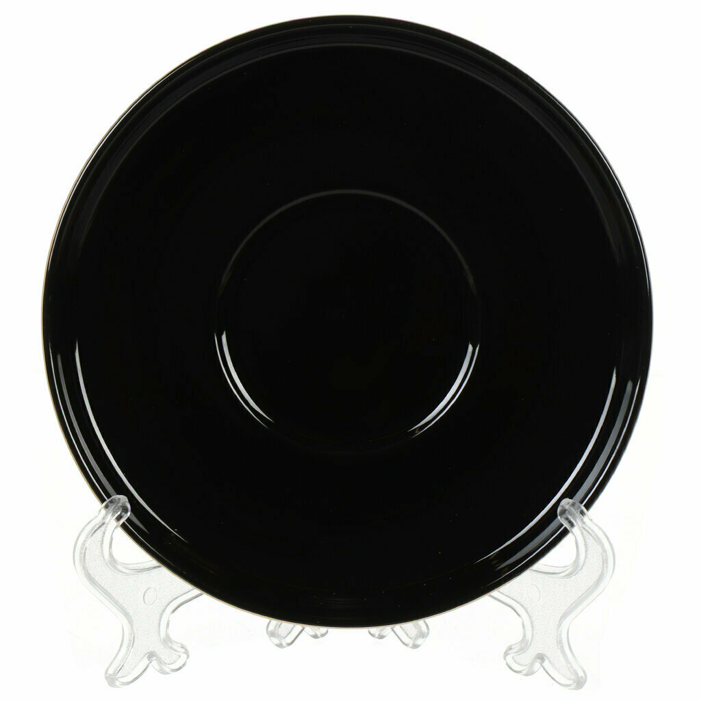 Чайная пара фарфор, 2 пр, 1 перс, 200 мл, Domenik, Black Gold, DM3015, подар уп