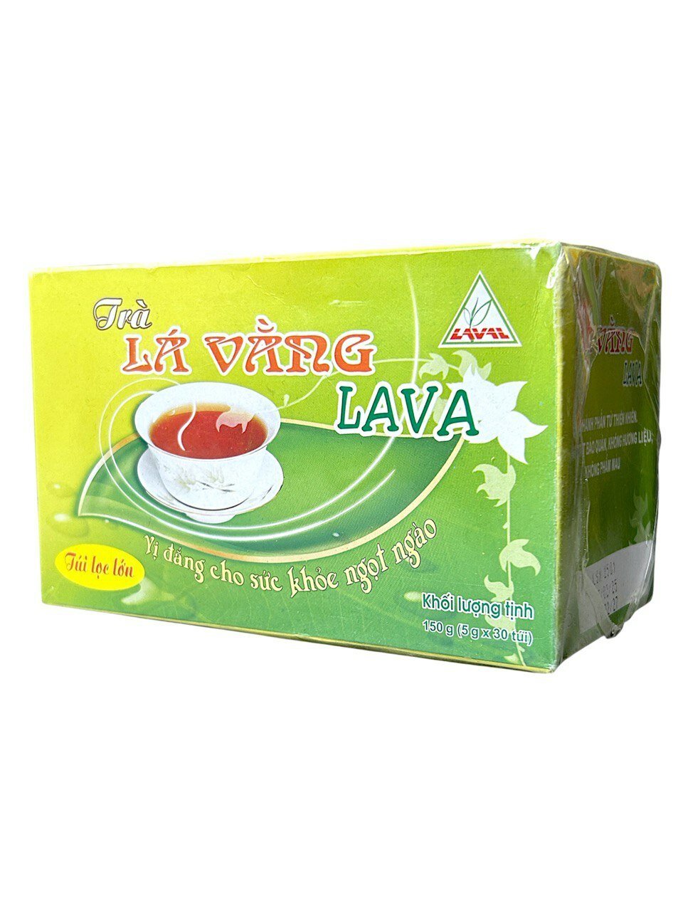 Чай с жасмином Tra Lavang Lava – натуральный вьетнамский черный чай в пакетиках, (150 гр.)