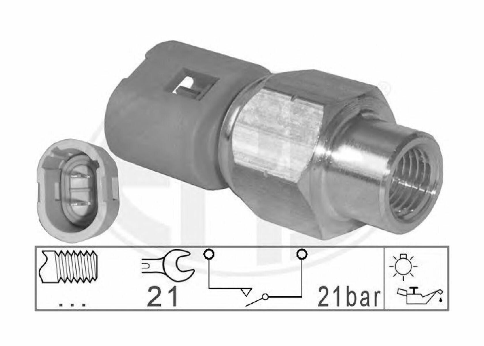 Датчик Давления Масла Renault Duster(Era 330802)