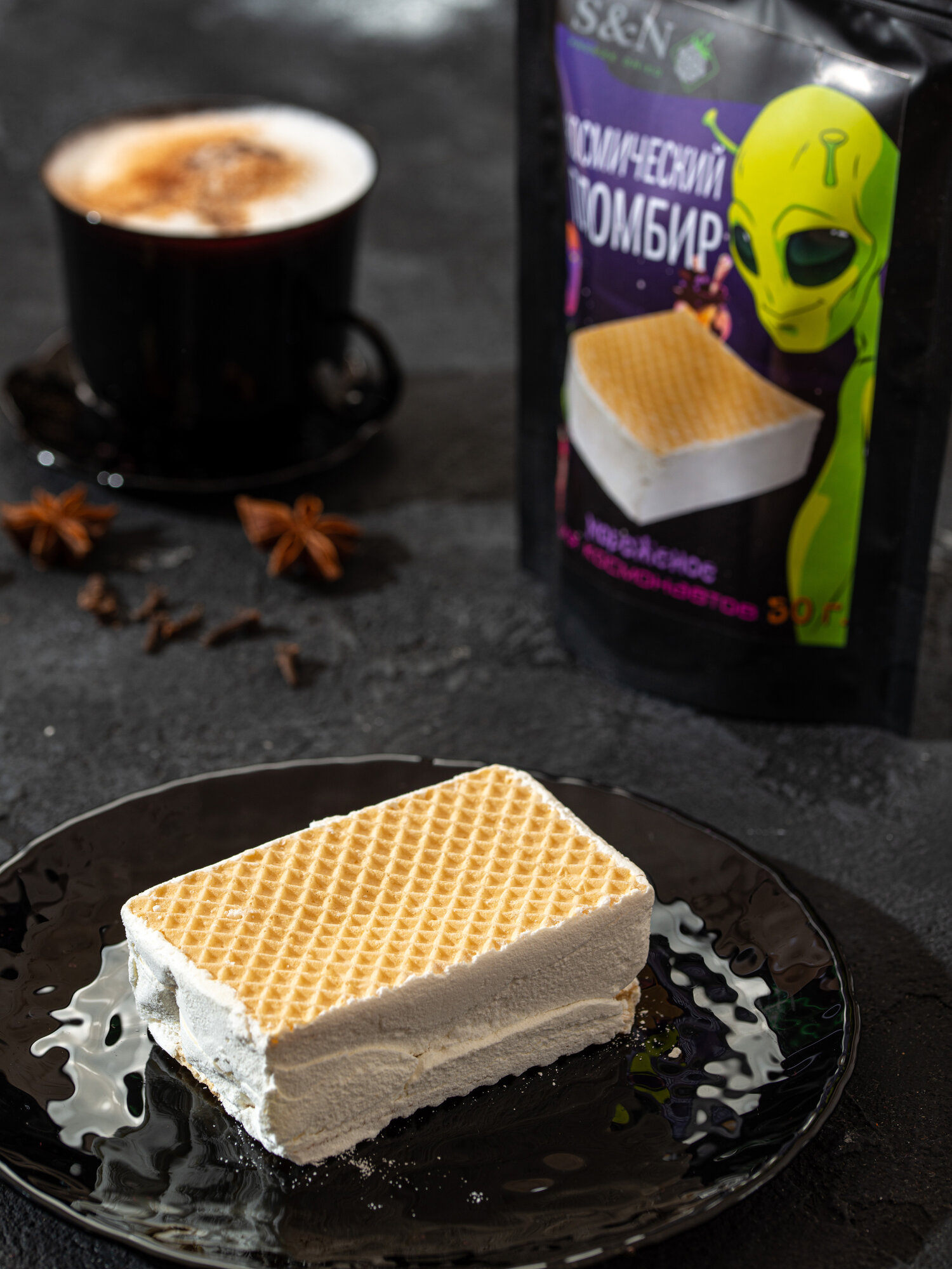 Сублимированное мороженое "Космический пломбир", 30 г