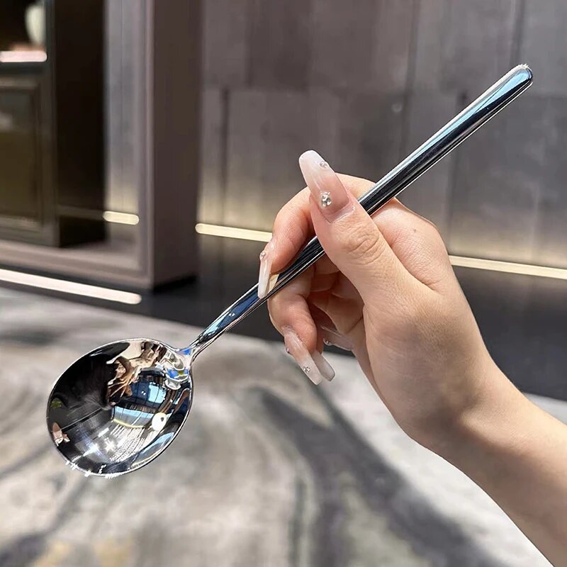 Ложка из нержавеющей стали для смешивания льда