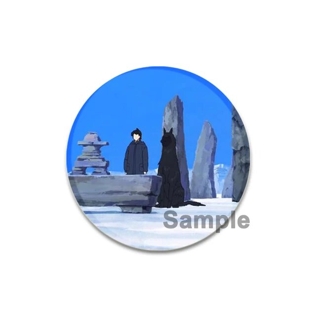 Круглый мягкий значок-пуговица в стиле аниме Sonny Boy, брошь с милым персонажем, булавки, украшение для рюкзака, одежды, модные украшения, подарки