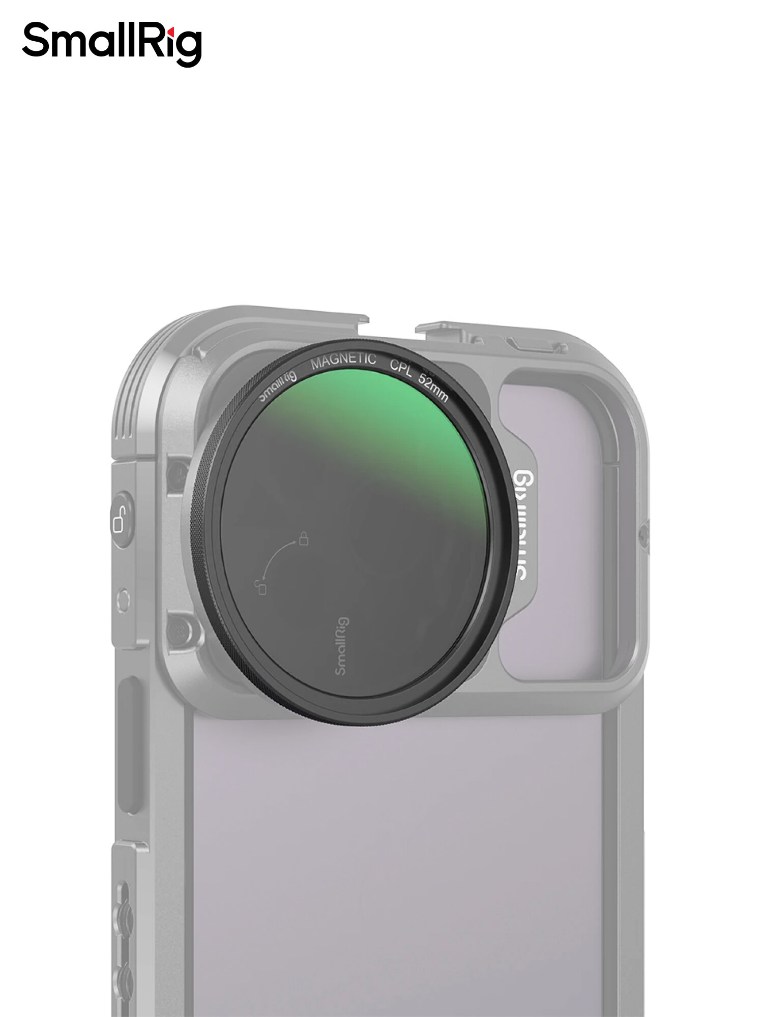Светофильтр SmallRig MagEase Magnetic CPL 52мм