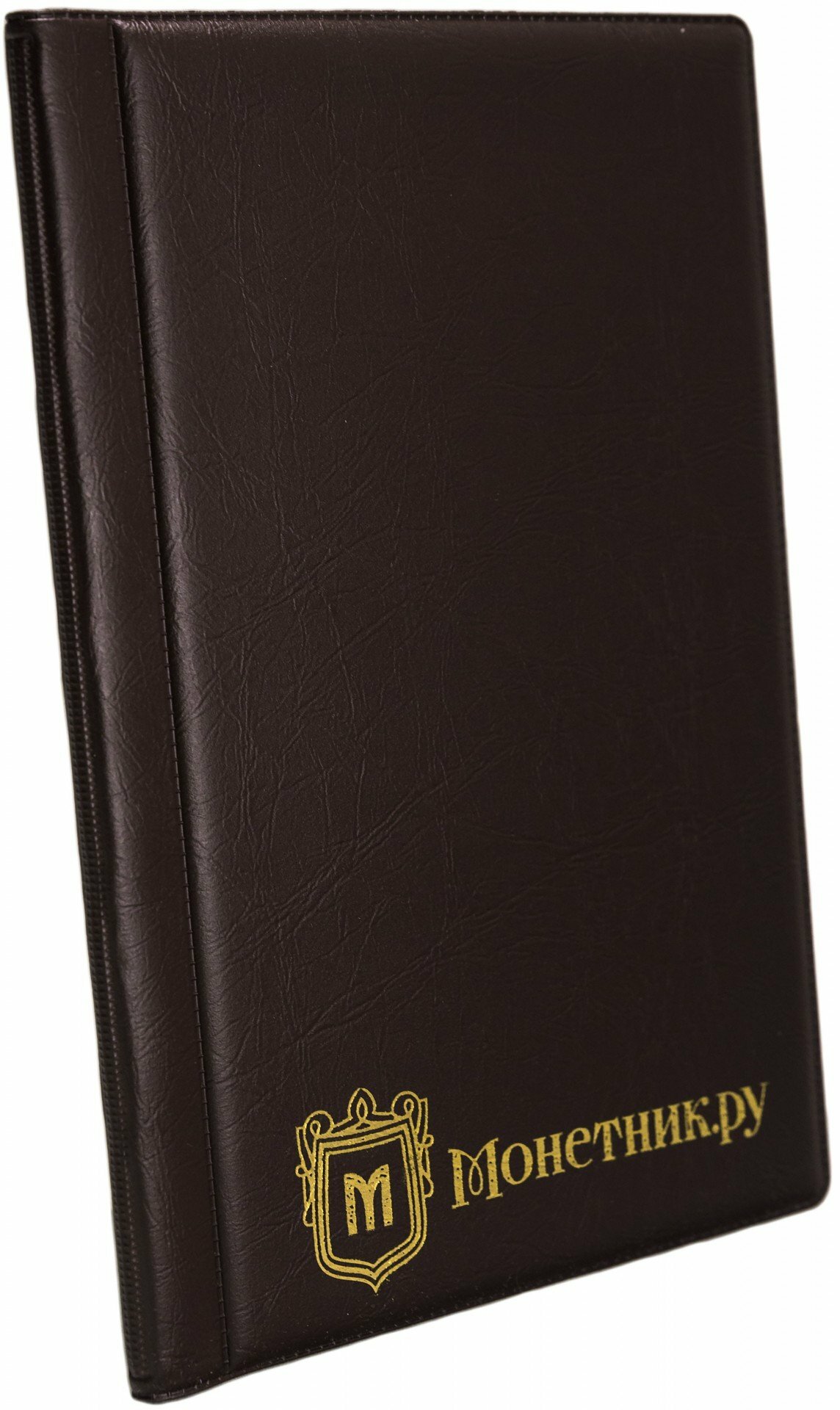 Монетник на 192 ячейки 26*29мм, коричневый