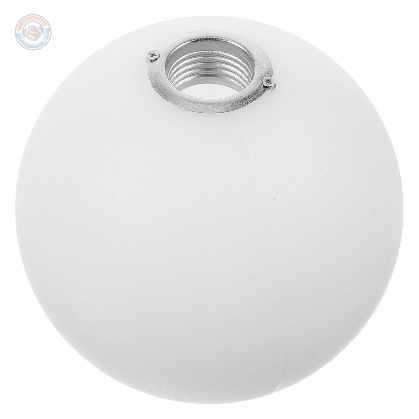 Круглый белый абажур G9, универсальный плафон 10 см для подвесных и потолочных светильников, стильный акриловый шар для гостиной и спальни, простая установка