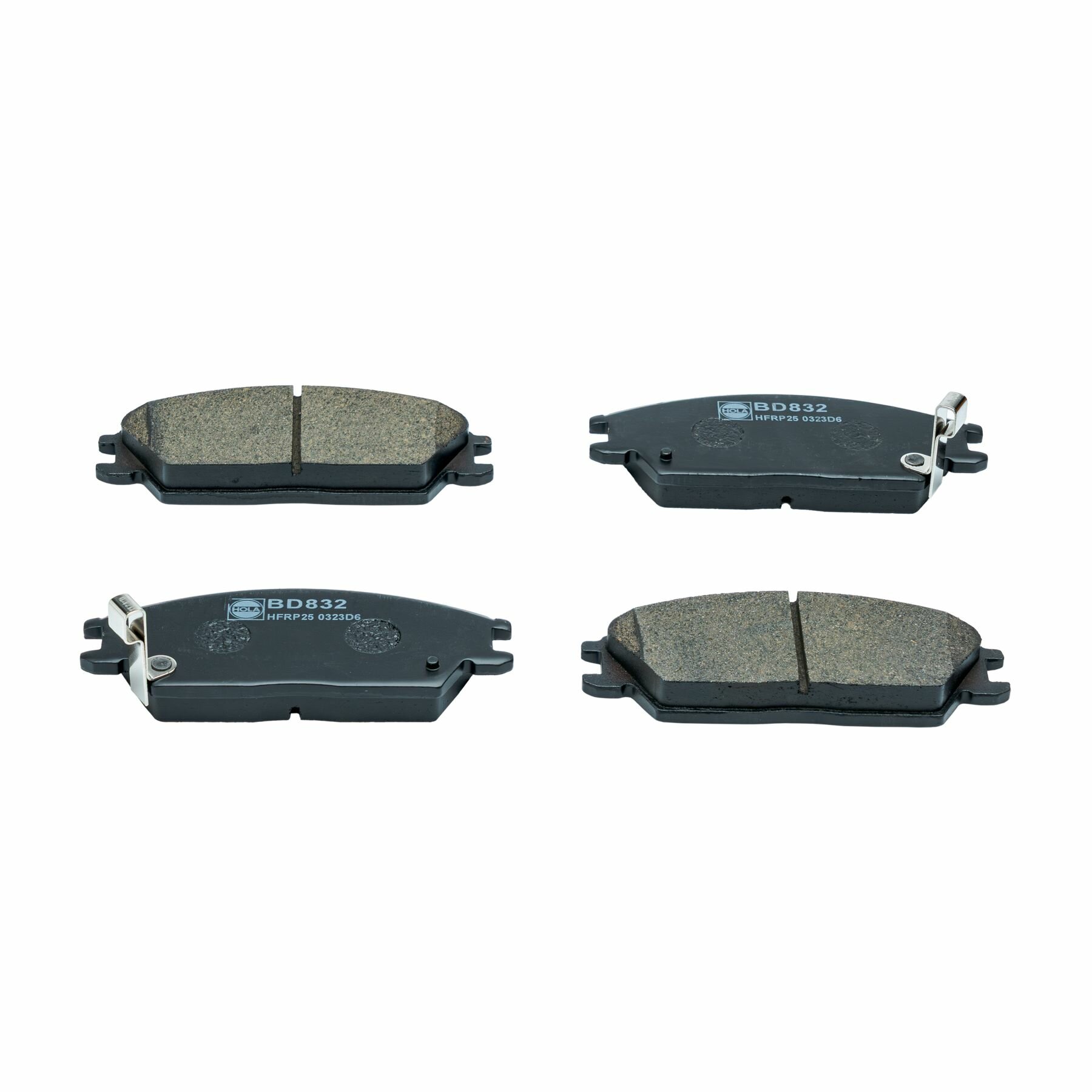 Тормозные колодки дисковые HOLA BD832 для HYUNDAI Accent, TagAZ, Getz, Accent, Lantra, Pony, S Coupe