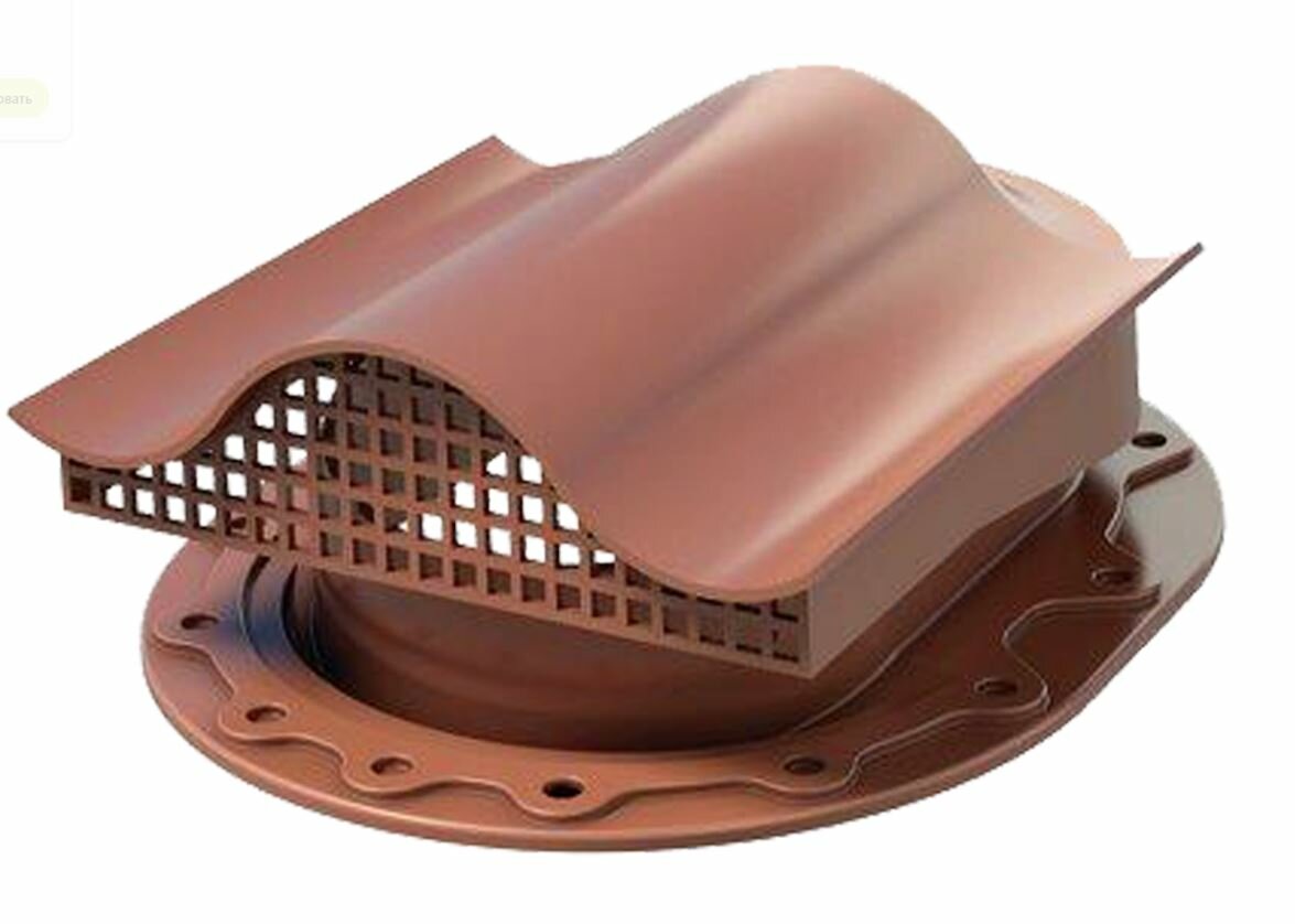 Вентиль кровельный ТехноНИКОЛЬ SKAT, цвет коричневый, полипропилен