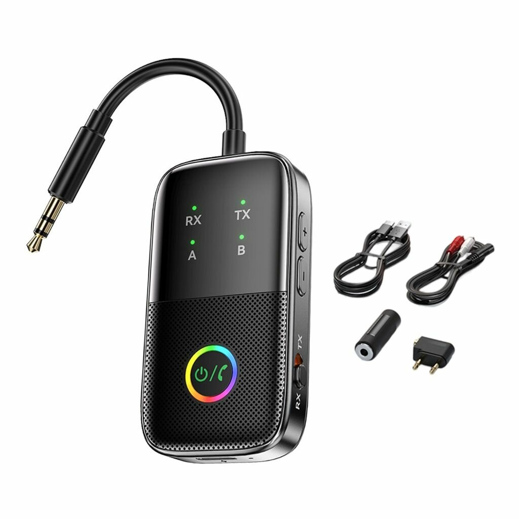 Беспроводной передатчик-приемник звука для 2 наушников