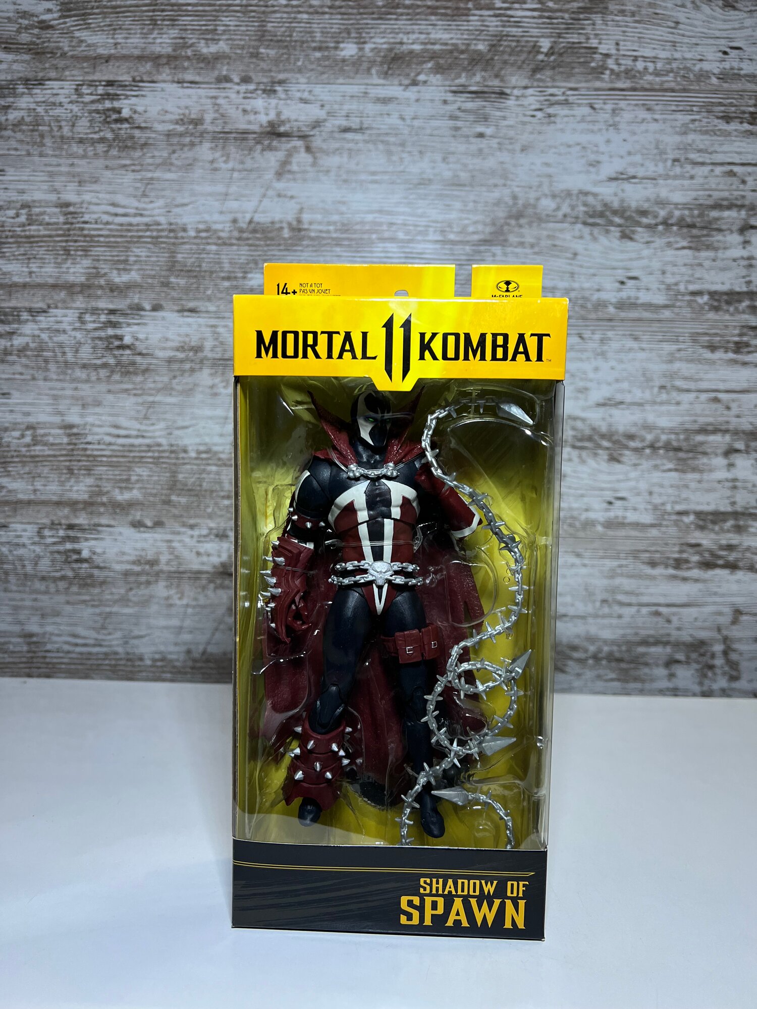 Фигурка Спаун, Мортал Комбат, Mortal Kombat, Shadow of Spawn, 18 см от McFarlane toys