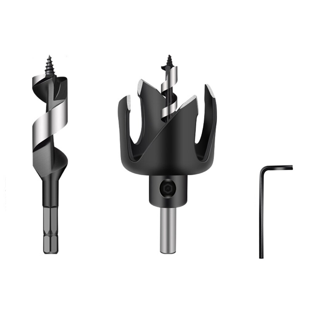 Сверло с углеродистой сталью, дырокол, полое сердечник, пила H01e, сверло, инструмент для деревообработки, открывалка для отверстий, сверление