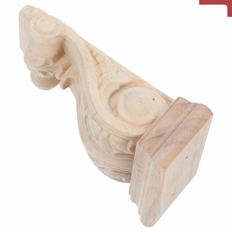 Резные деревянные капители и карнизы, декоративная сельская римская колонна 15.00X8.00X5.00CM