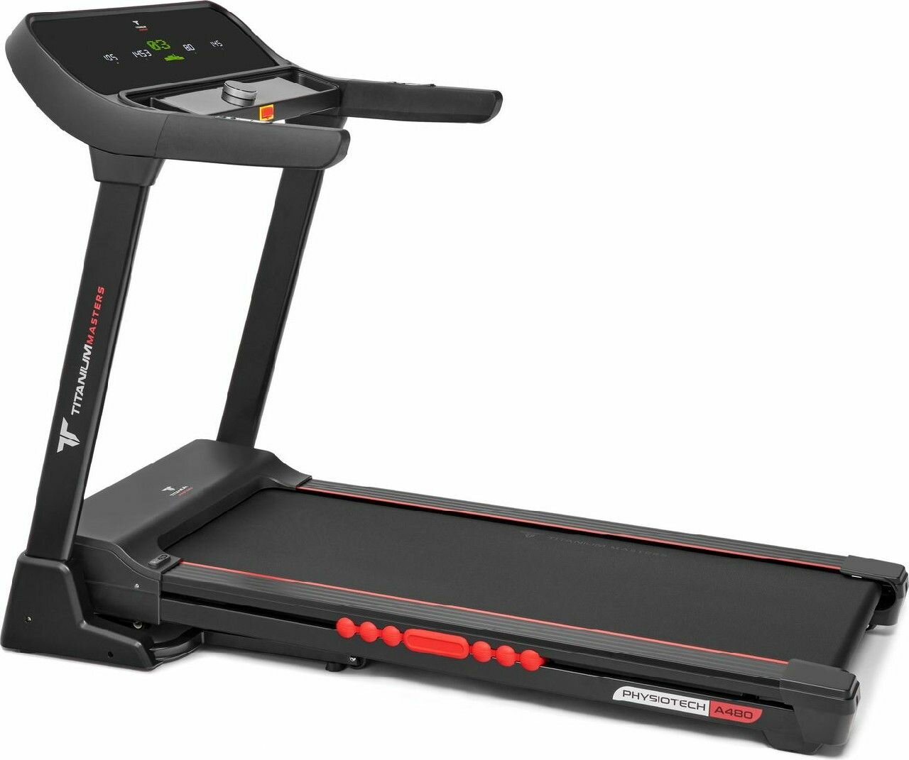Беговая дорожка Titanium Physiotech A480, 20км/ч, складная, чёрная