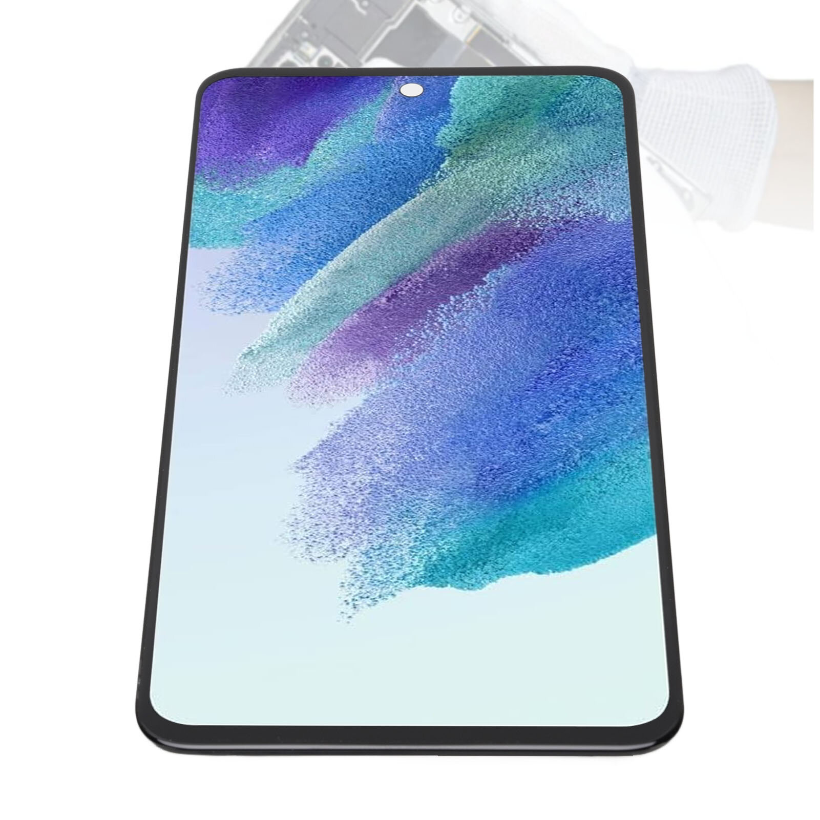 Замена экрана для Galaxy S21 FE 5G 6,4-дюймовый телефон ЖК-дисплей сенсорный экран дигитайзер сборка с набором инструментов для ремонта для SM G990B SM G990U