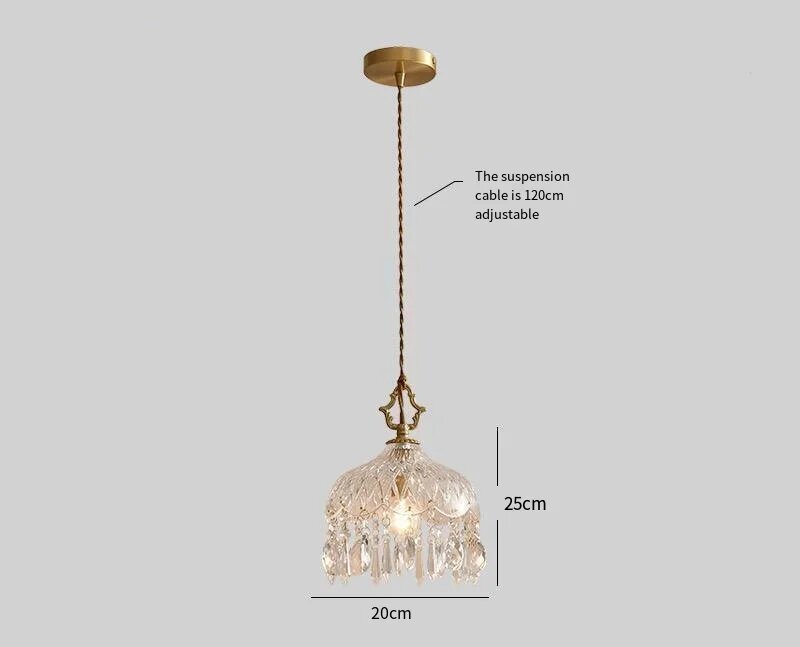 Подвесной светильник YEBMLP золотой, Chandelier Big, Тёплый белый