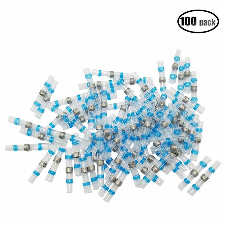 Паяльные клеммы - синие 100 шт.