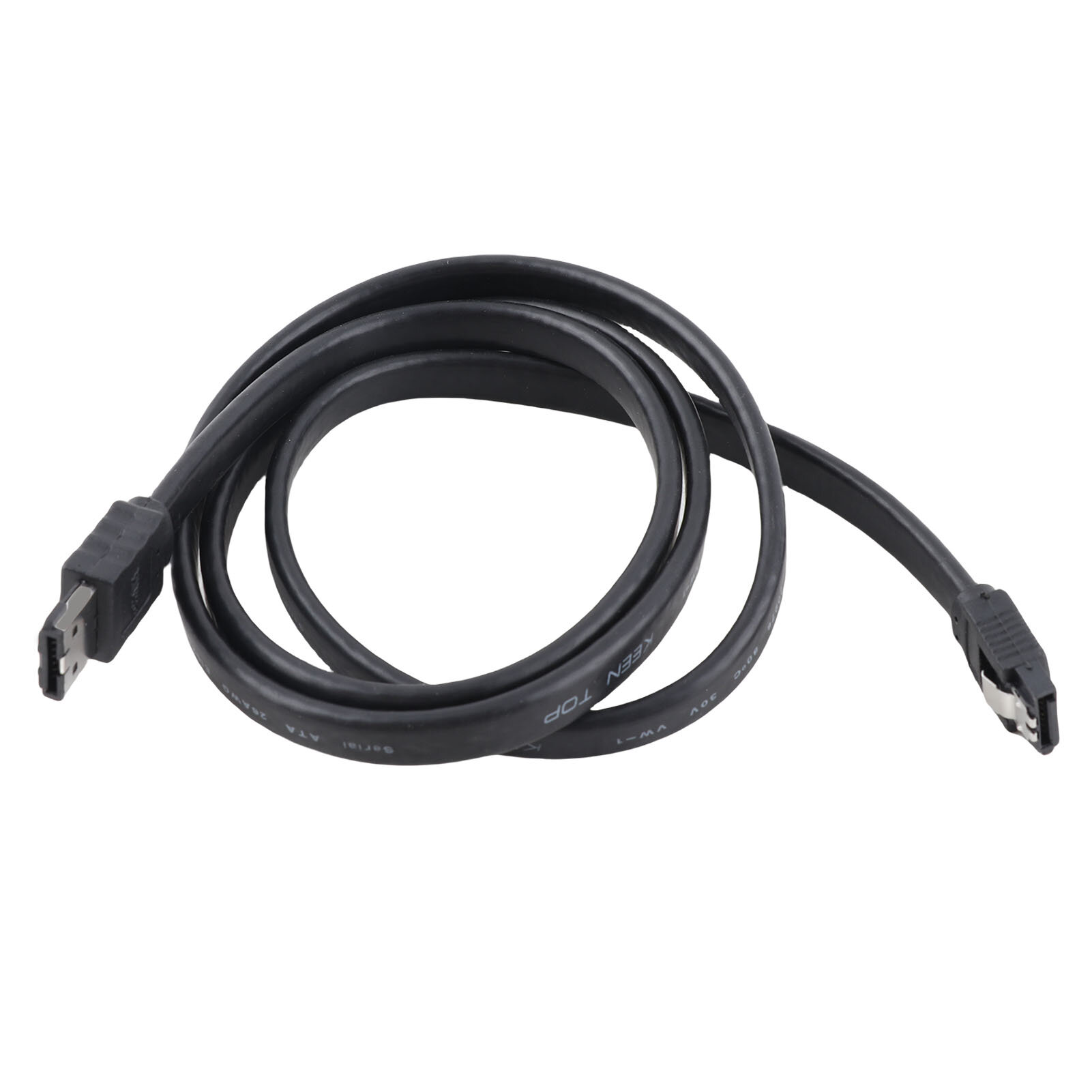 Соединительный кабель ESATA-SATA папа-папа M/M, экранированный удлинитель с шрапнелью для внешнего жесткого диска, 100 см