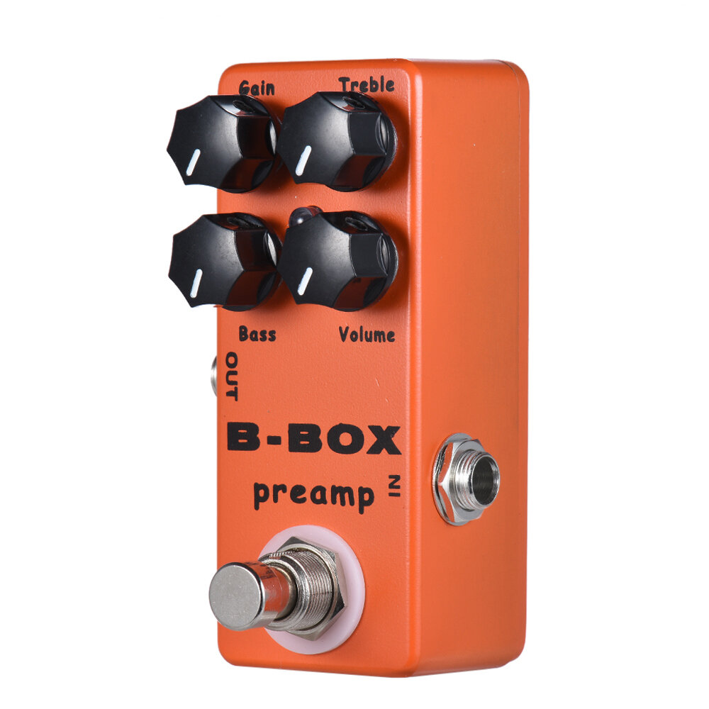 Super Tools MOSKYAudio B-Box Предусилитель электрогитары Overdrive Педаль эффектов
