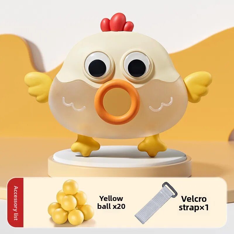 Детский тренажер для бросков Chick, 20 шариков, Velcro strap