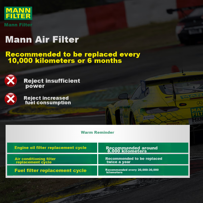 MANNFILTER Air Filter Element C25007M, Suitable for Haval H6, Haval H6 Coupe, Haval M6 1.5