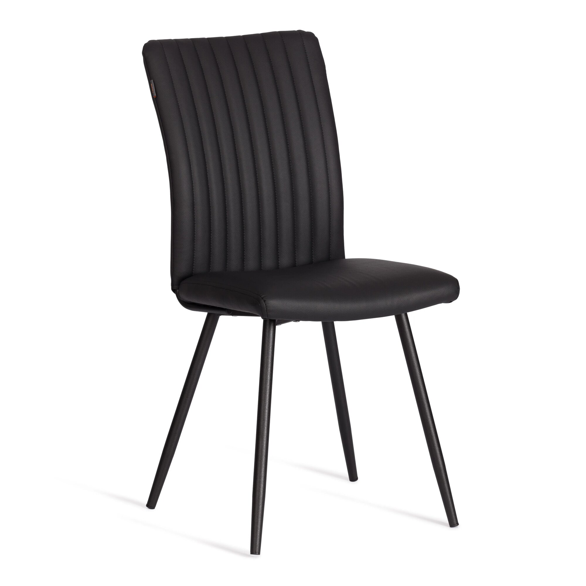 Стул обеденный TetChair Monte Carlo / 2 шт. в упаковке TREND, экокожа , черная